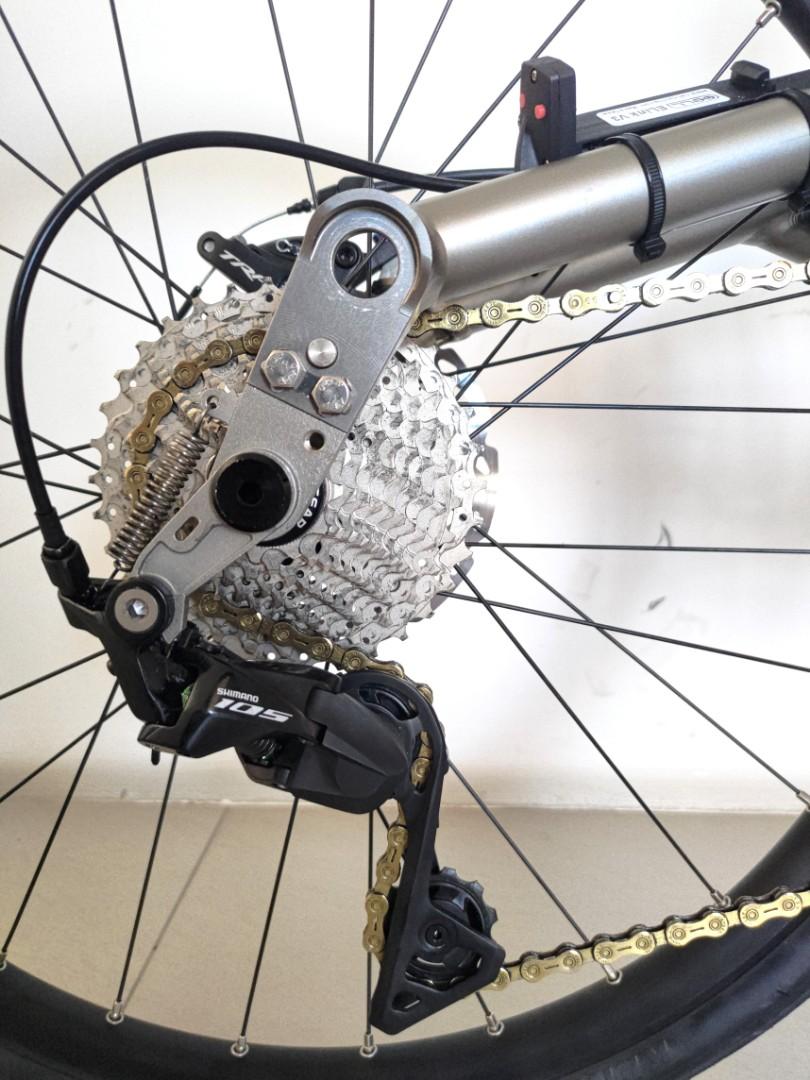 Full Titanium Helix (Tri-fold design like Brompton), Sports Equipment ...