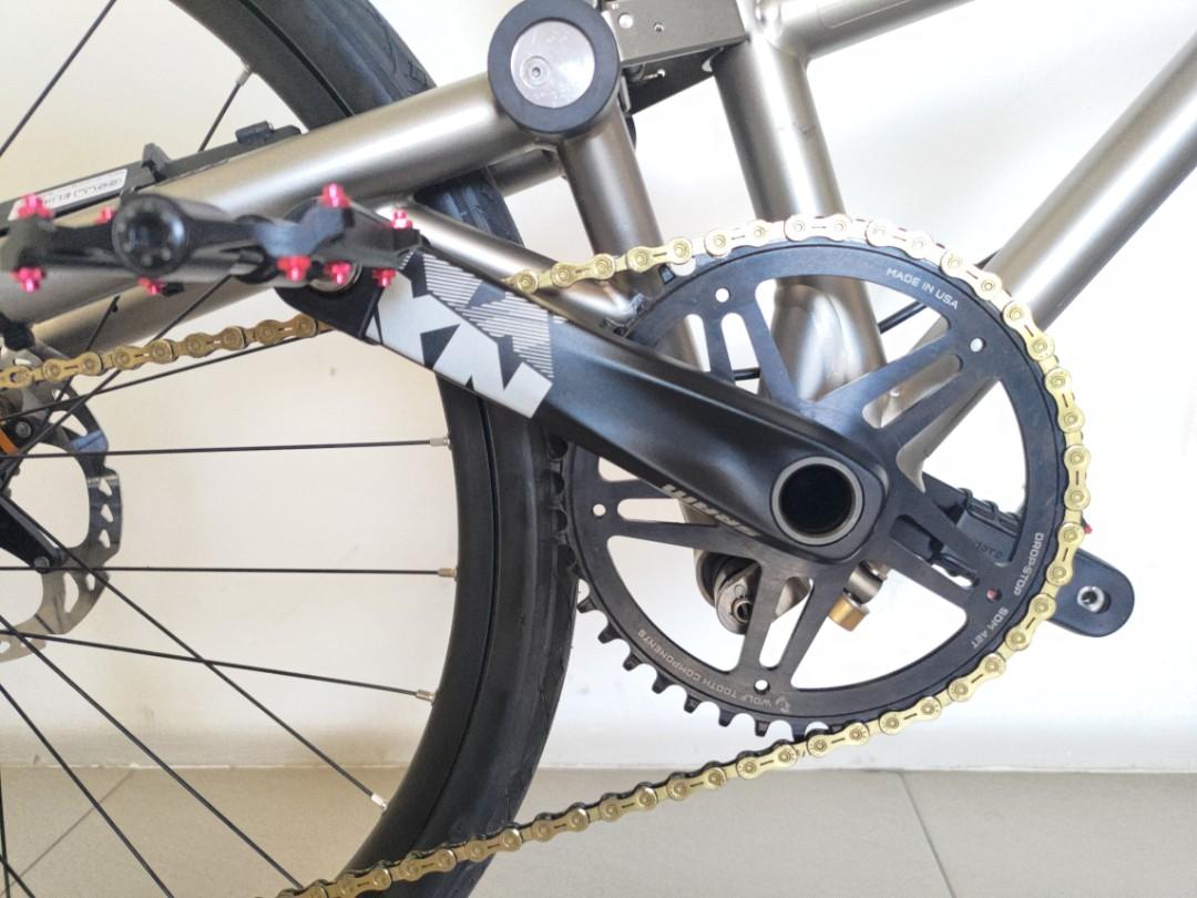 Full Titanium Helix (Tri-fold design like Brompton), Sports Equipment ...