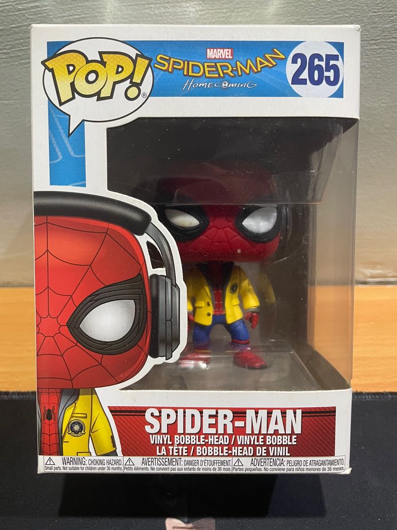 Funko Spider-Man with Headphones, Hobbies & Toys, Toys & Games on Carousell