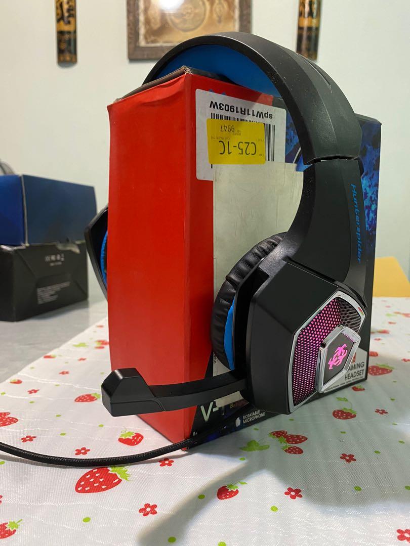 Gaming Headset , Hunterspider V1, Audio, Headphones & Headsets on Carousell