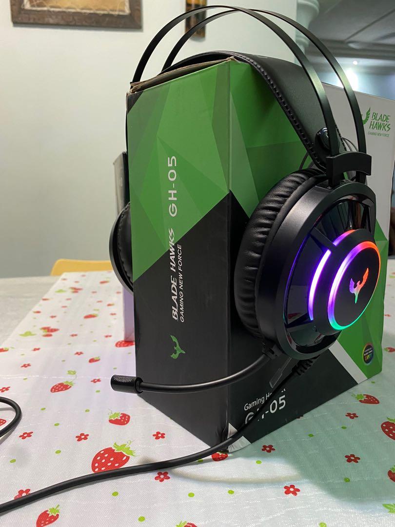 Gaming Headset, Blade Hawks GH-05, Audio, Headphones & Headsets on ...