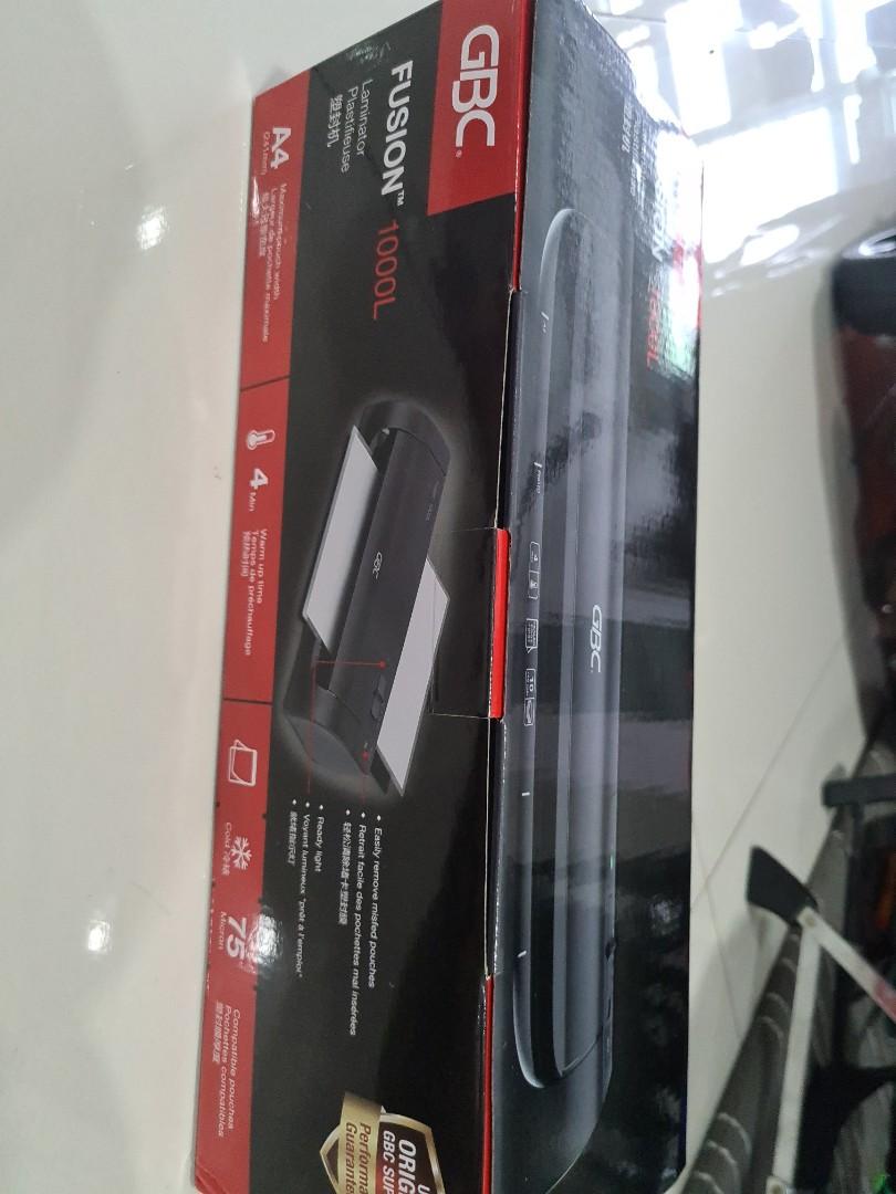 Gbc Fusion 1000L laminating machine, Computers & Tech, Printers ...