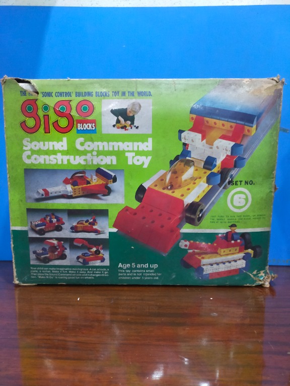 Gigo blocks sound command construction toys (Vintage), Hobbies & Toys ...