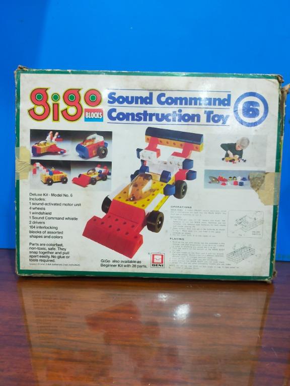 Gigo blocks sound command construction toys (Vintage), Hobbies & Toys ...