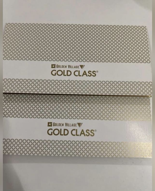 Gold Class Tickets, Tickets & Vouchers, Event Tickets on Carousell