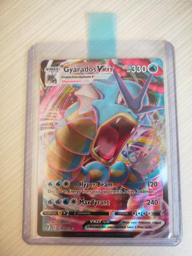 Gyarados vmax (evolving skies pokemon card), Hobbies & Toys, Toys ...