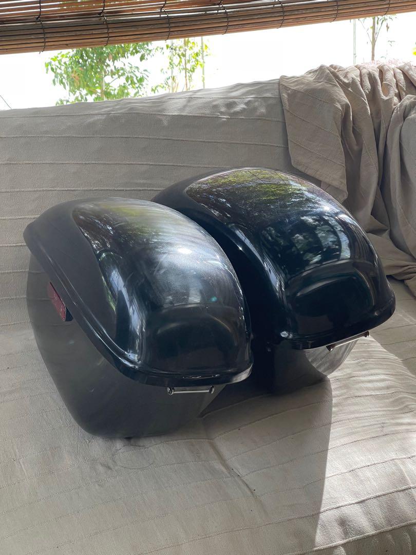 HARLEY DAVIDSON SIDEBOX, Motorcycles, Motorcycle Accessories on Carousell