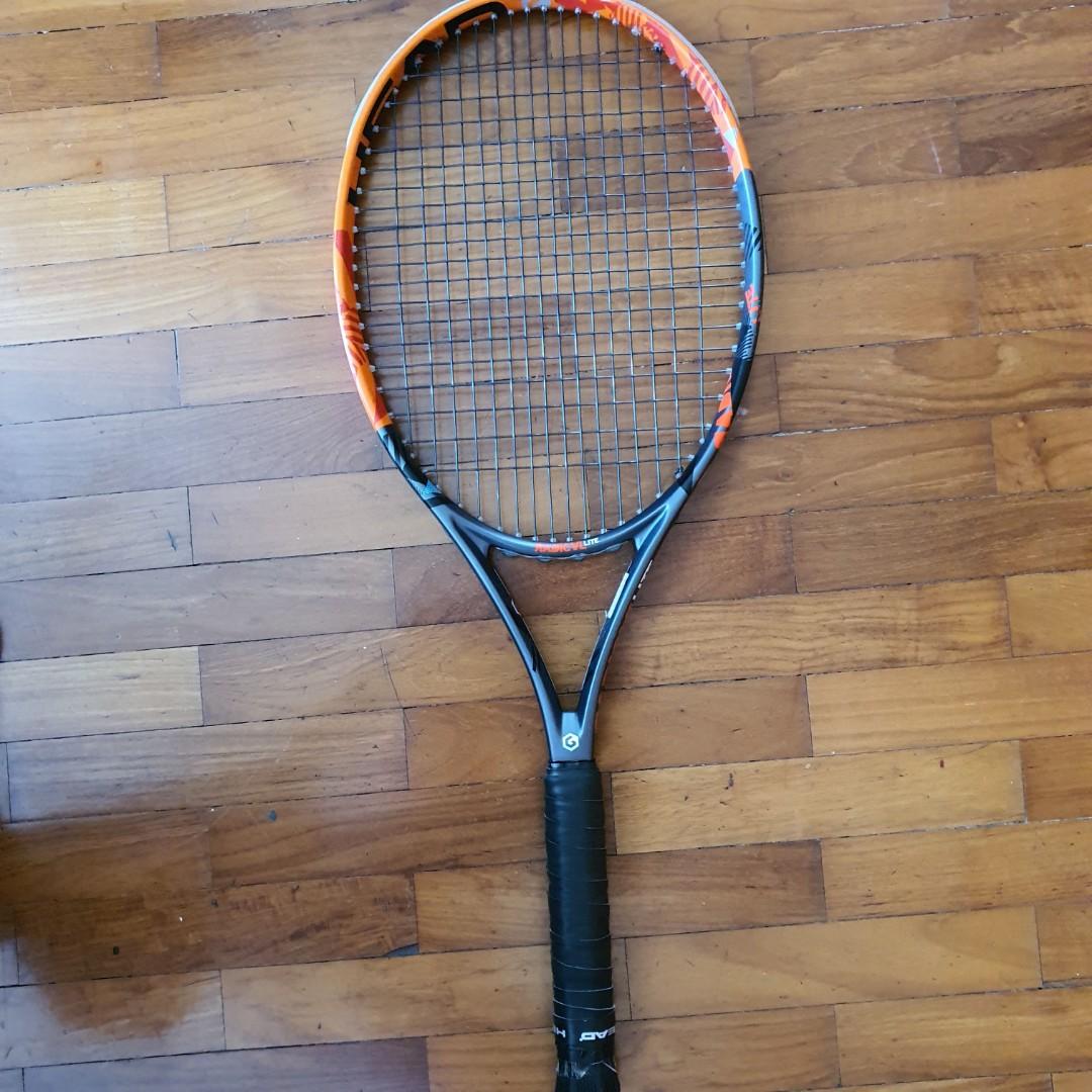 Head Radical Lite tennis Racket, Sports Equipment, Other Sports ...