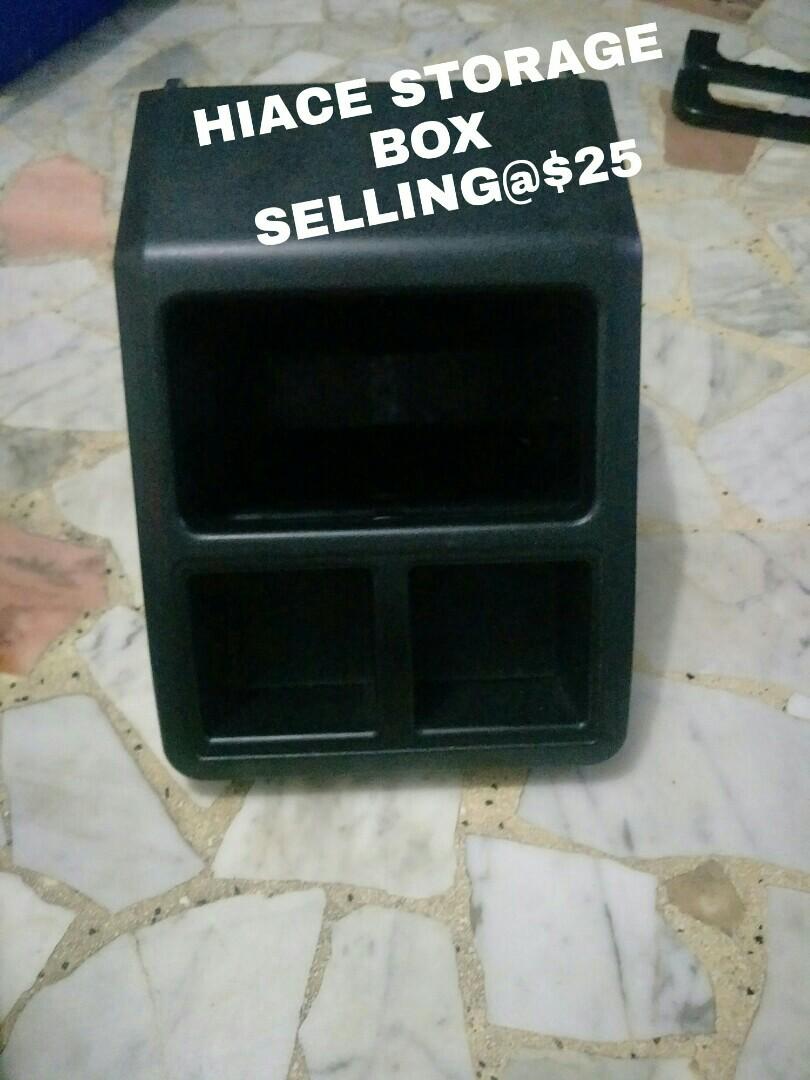 HIACE STORAGE BOX, Car Accessories, Accessories on Carousell