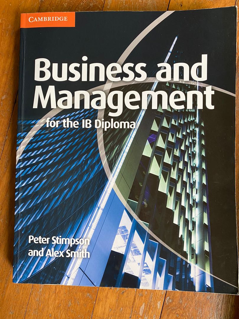 IBDP Business Management textbook (Cambridge), Hobbies & Toys, Books ...