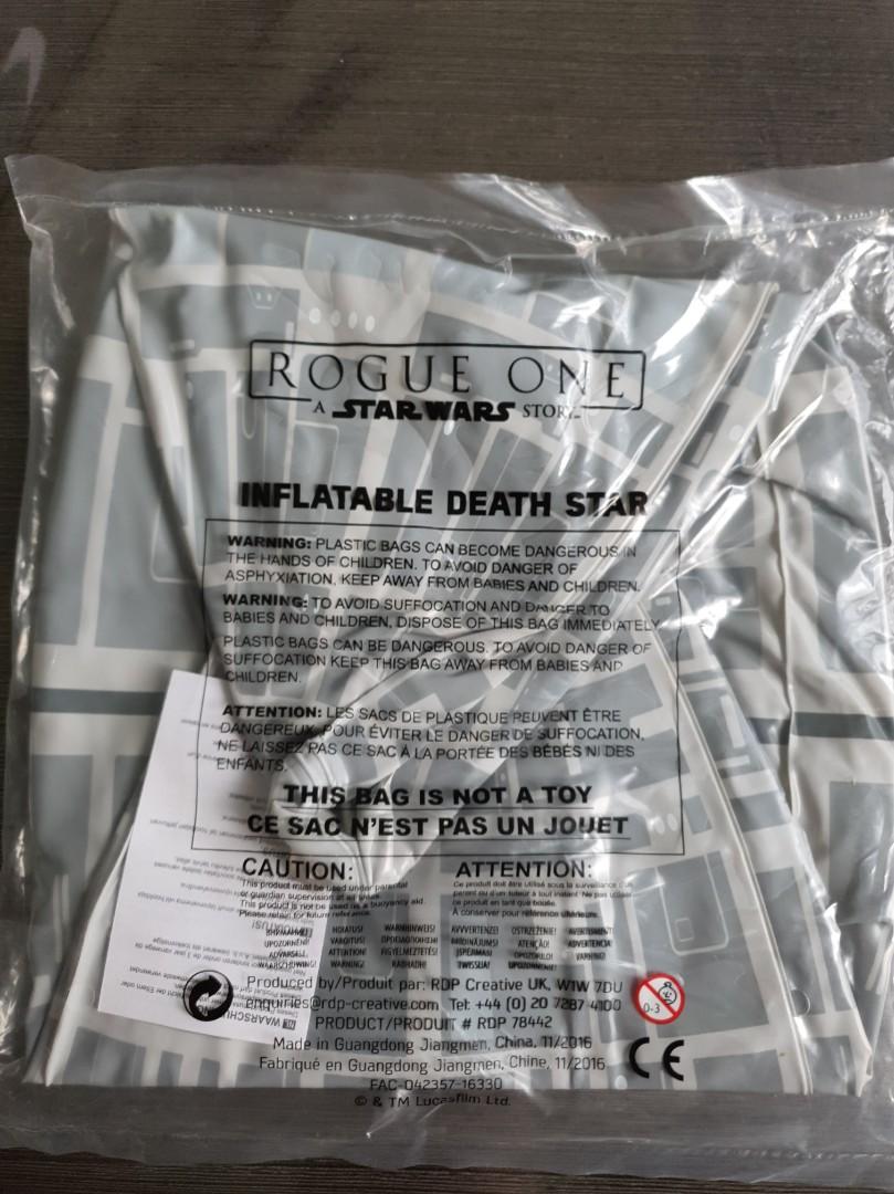 Inflatable Death Star, Hobbies & Toys, Toys & Games on Carousell