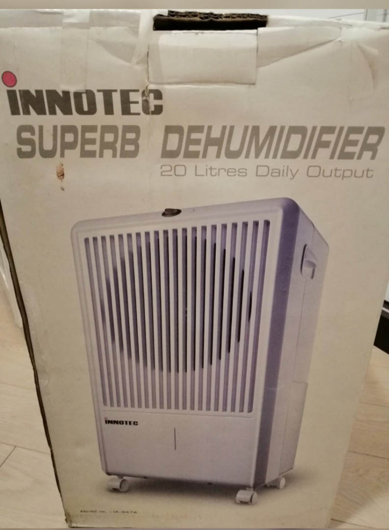 Innotec Dehumidifier 抽濕機, 家庭電器, 空氣清新機及抽濕機 - Carousell