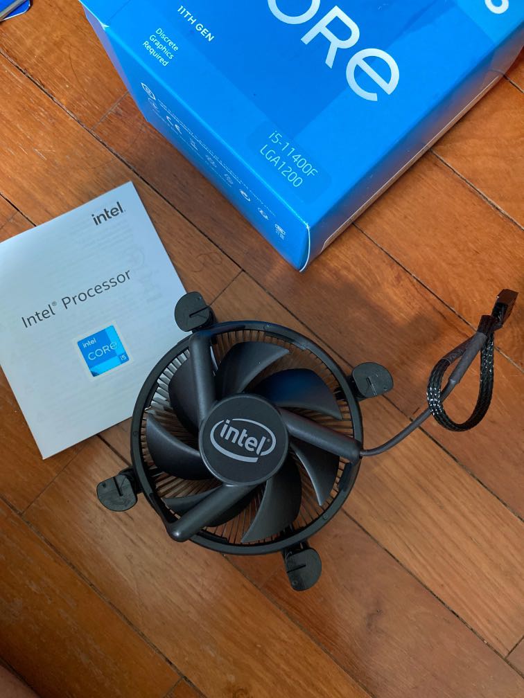 Intel CPU fan stock (k69237-001), Computers & Tech, Parts & Accessories ...