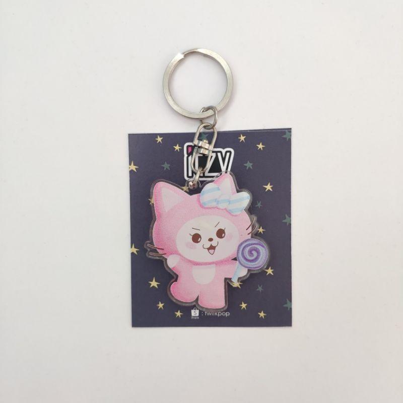 ITZY LINE FRIENDS ACRYLIC KEYRING KEYCHAIN WDZY YEJI LIA RYUJIN ...