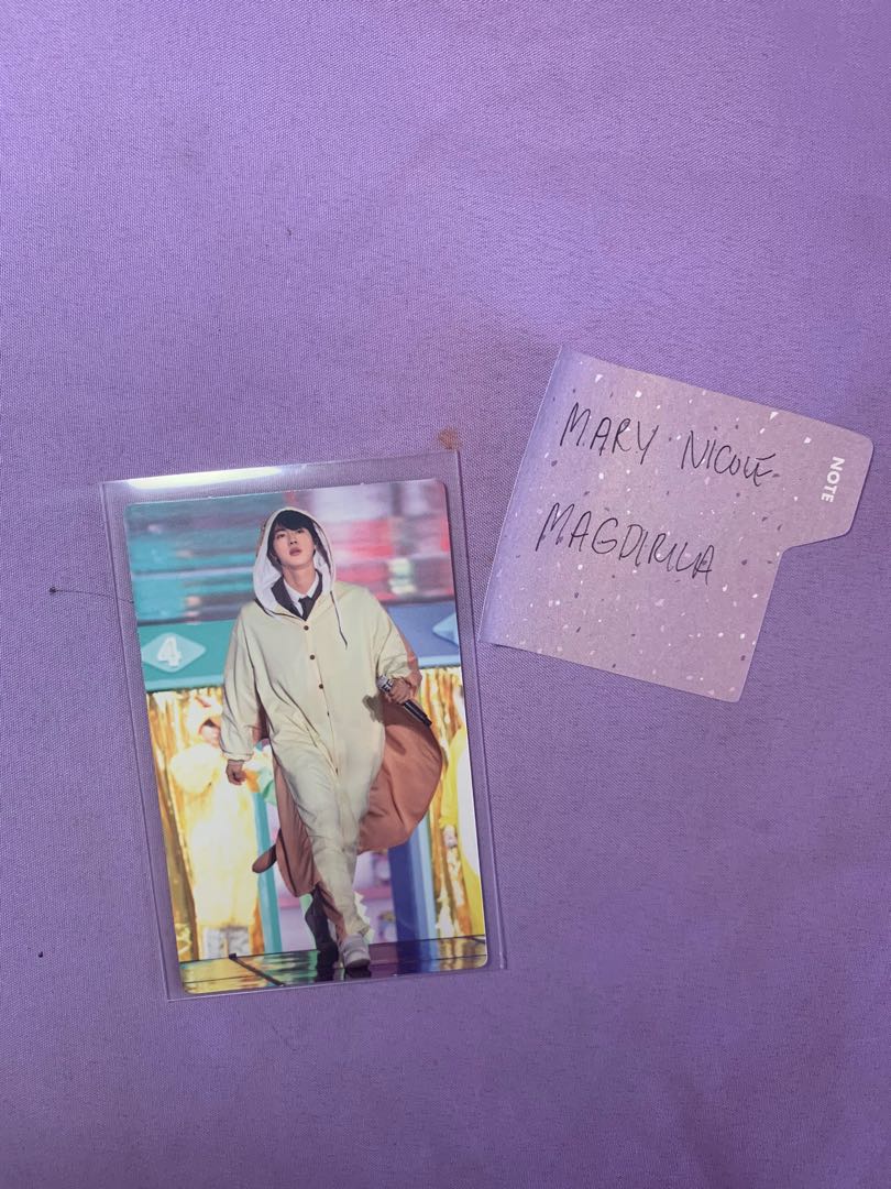 Jin 4th Muster Pc, Hobbies & Toys, Memorabilia & Collectibles, K-Wave ...