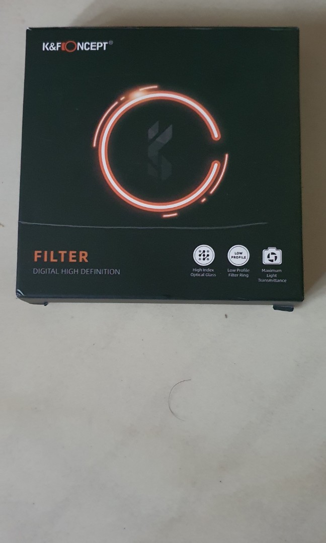 K&F Concept filter, Photography, Lens & Kits on Carousell