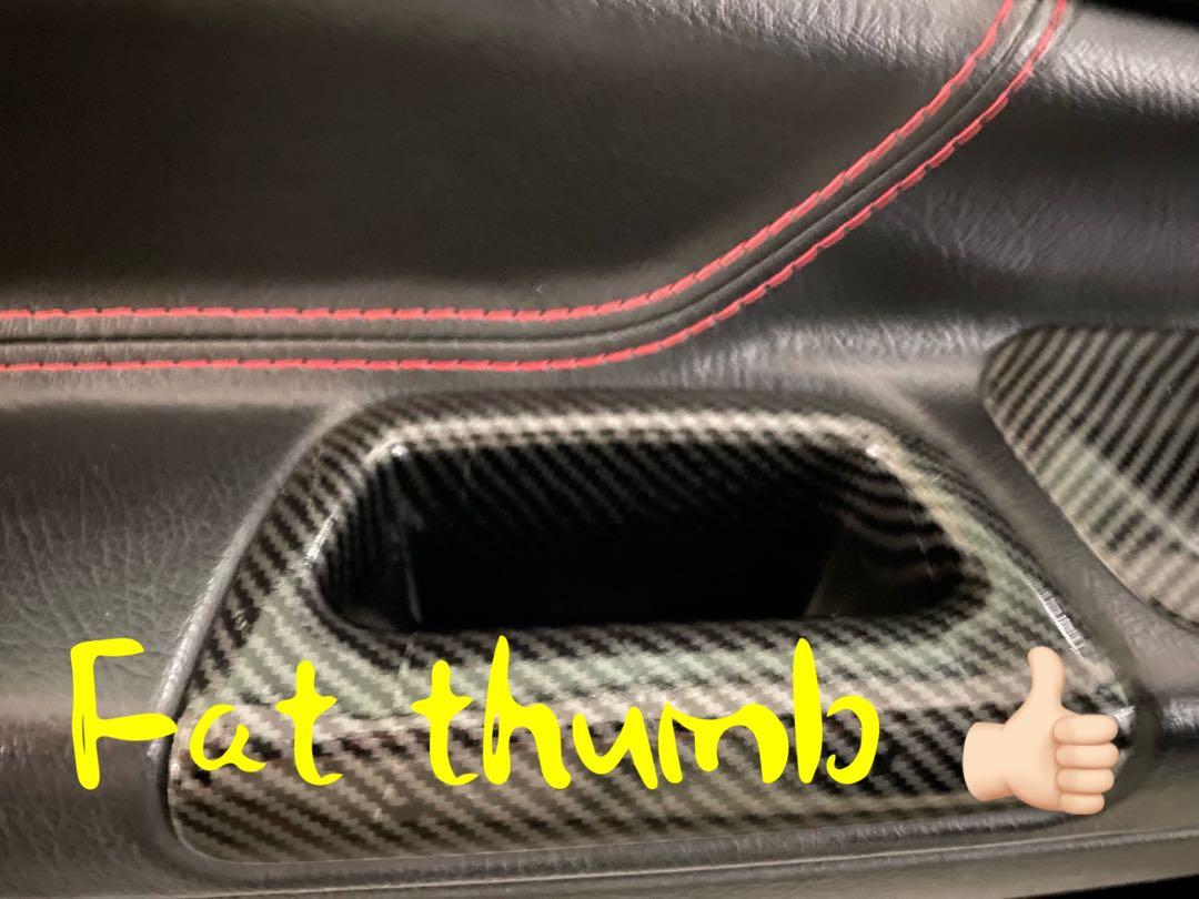 Lancer evolution/CS3 interior door handles, Car Accessories ...