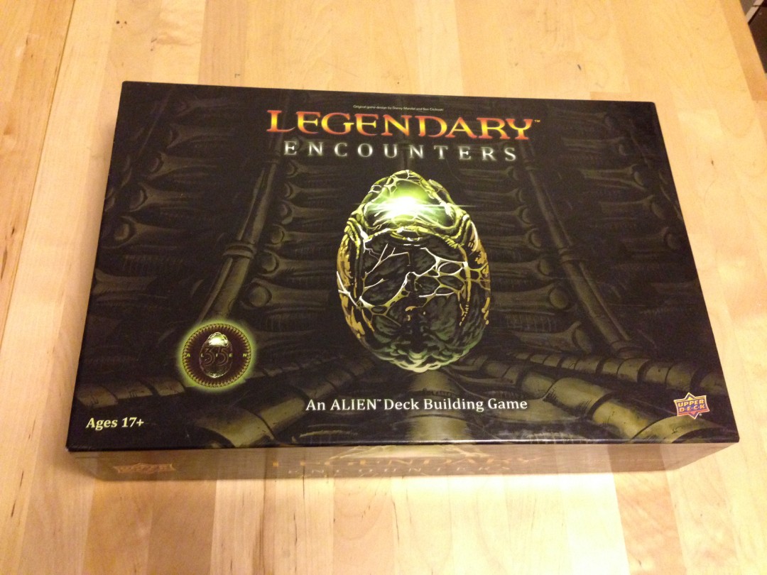 Legendary encounters alien board game / boardgame /card game /cardgame ...