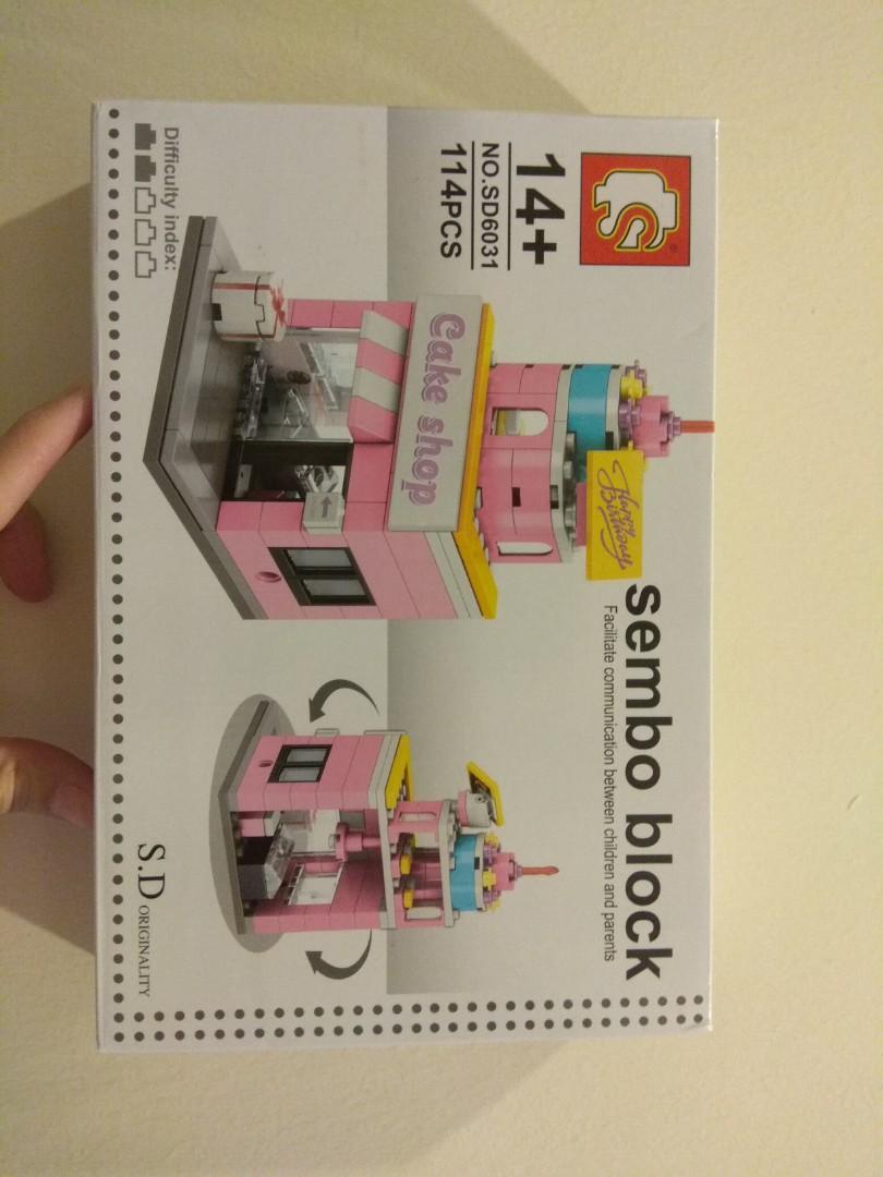 Lego cake shop set, Hobbies & Toys, Toys & Games on Carousell