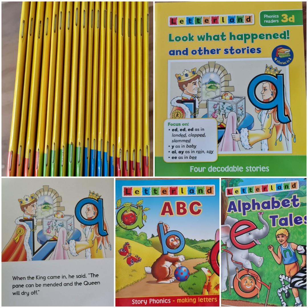 Letterland phonics readers, Hobbies & Toys, Books & Magazines, Children ...