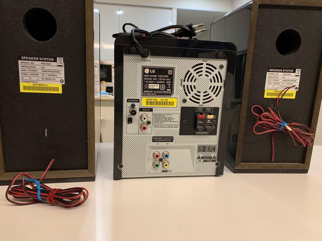 LG Mini Home Theater Model No FB162-A0U, Audio, Soundbars, Speakers ...