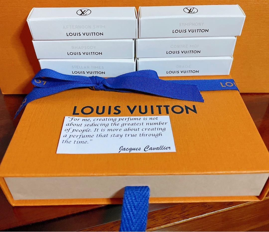 Louis Vuitton Perfume samples, Luxury, Accessories on Carousell