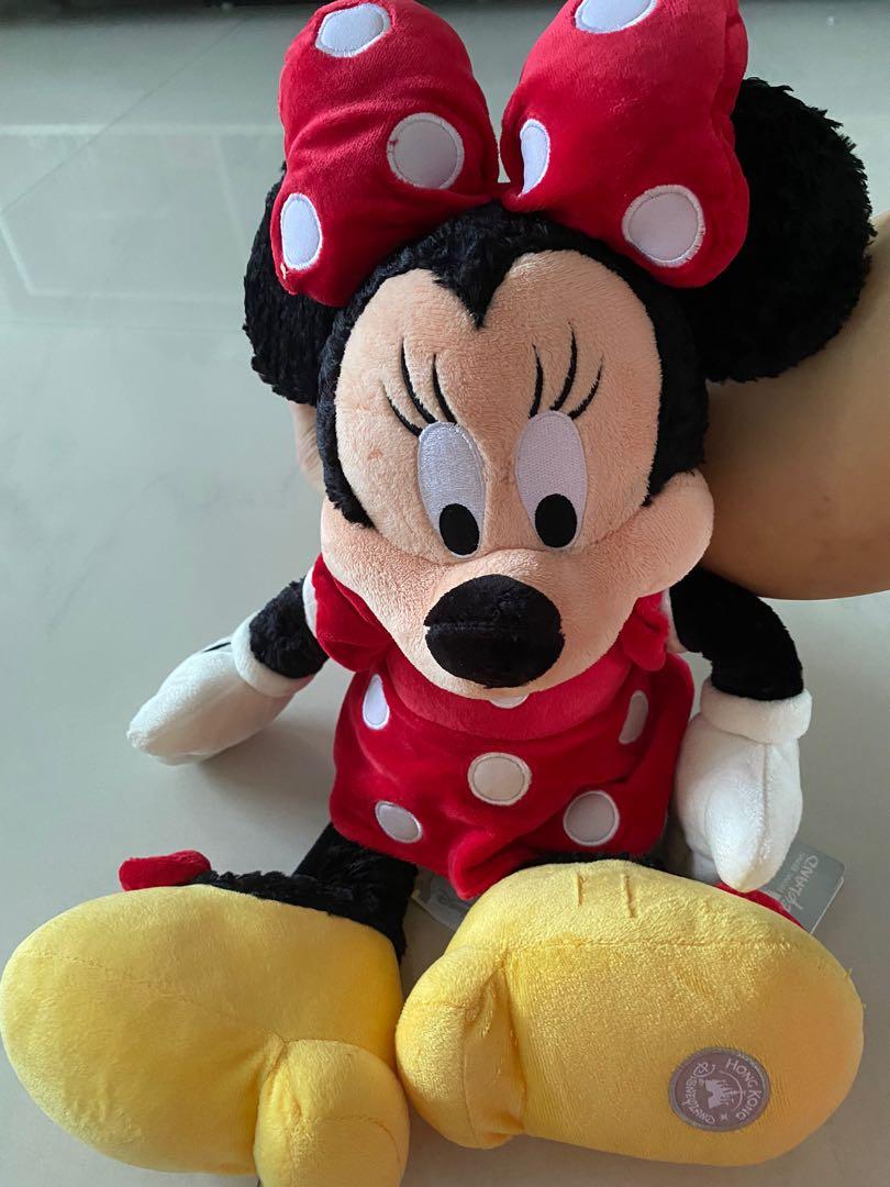 Minnie Mouse soft toy, Hobbies & Toys, Toys & Games on Carousell
