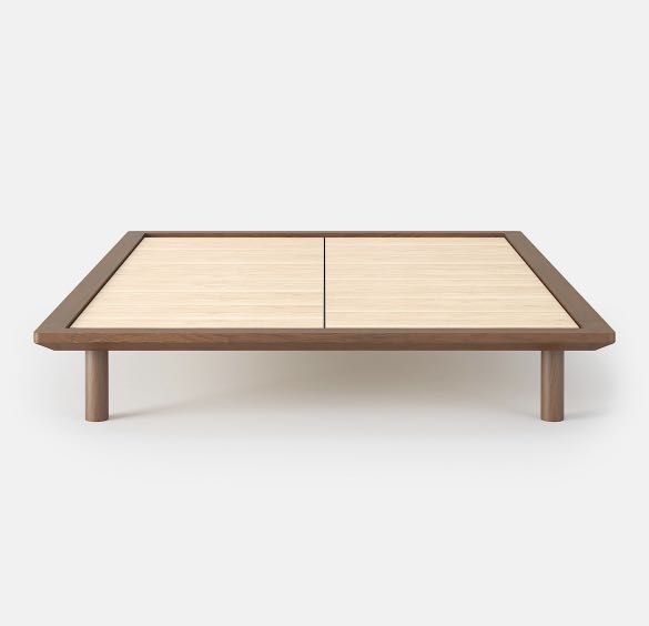 Muji Wooden Bed Frame, Queen, Furniture & Home Living, Furniture, Bed ...