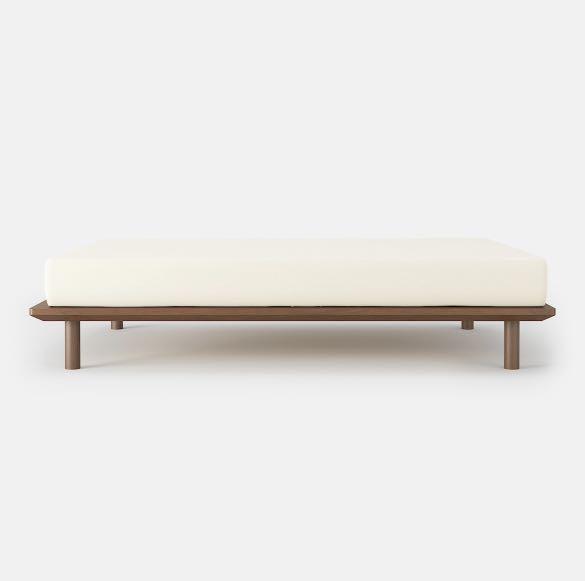 Muji Wooden Bed Frame, Queen, Furniture & Home Living, Furniture, Bed ...