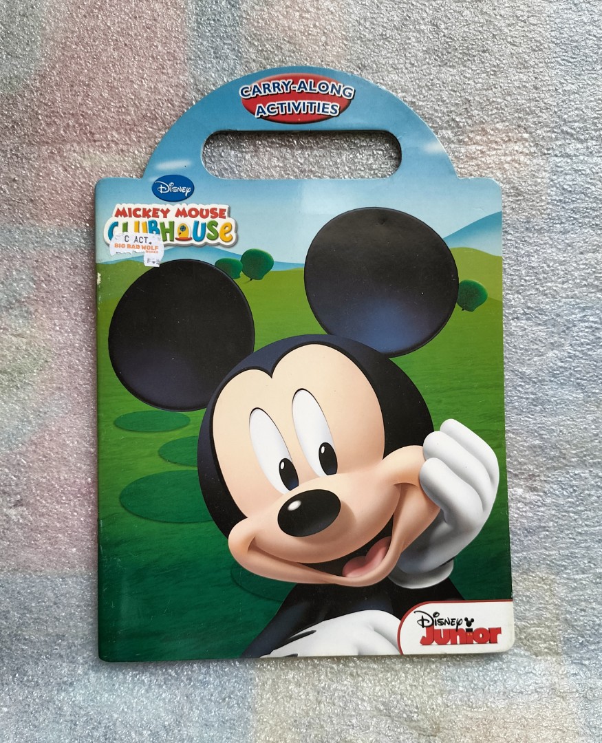 (NEW) MICKEY MOUSE ACTIVITY BOOK, Hobbies & Toys, Books & Magazines ...