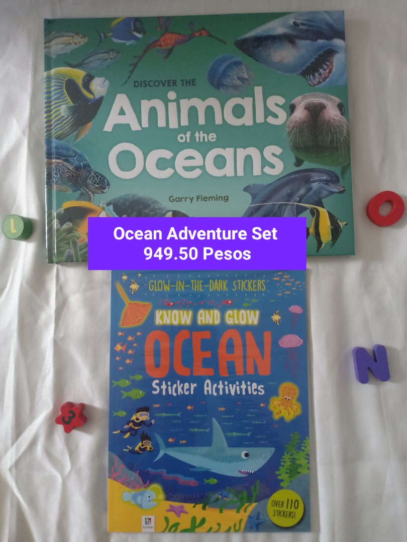 Ocean Adventure Set Animals of the Oceans and Glow in the Dark Ocean ...