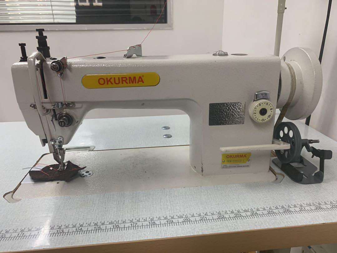 Okurma Industrial Single needle sewing machine, TV & Home Appliances ...