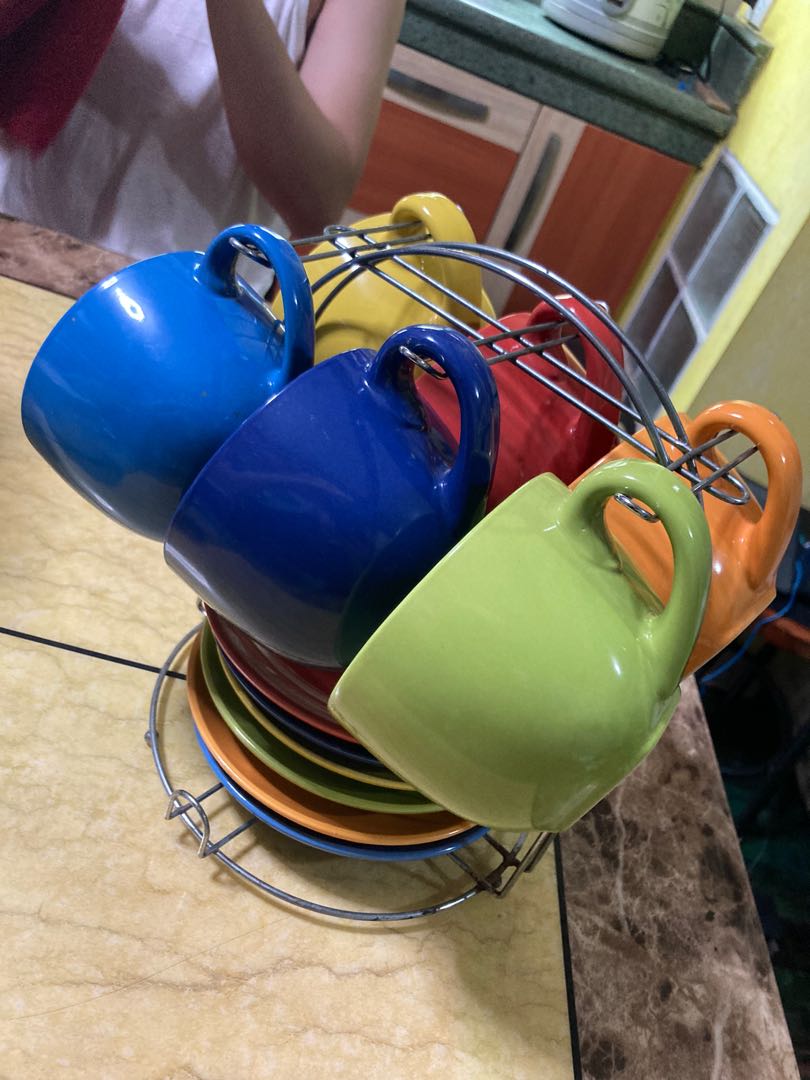 Omega Cups and saucers, Furniture & Home Living, Kitchenware ...