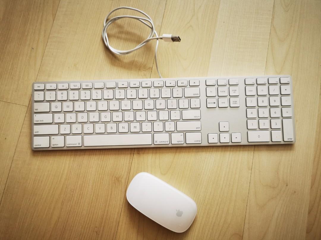 Original Apple Magic Keyboard + Magic Mouse set, Computers & Tech ...