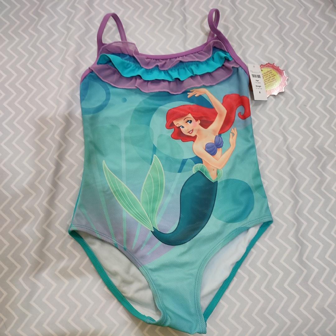 Original Disney Princess swimsuit swim wear 8 years kids, Babies & Kids ...