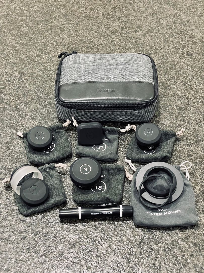 ORIGINAL Moment Lenses (assorted)!, Photography, Lens & Kits on Carousell