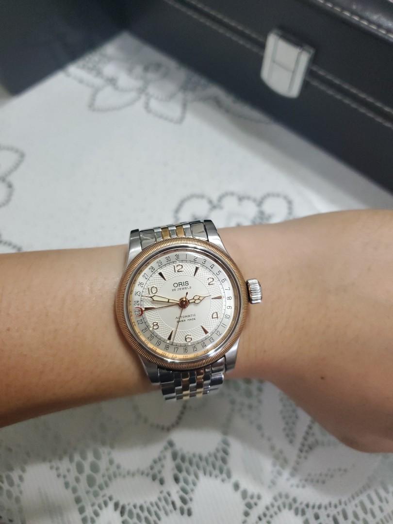 Oris 36mm Big Crown Pointer Date Rose Gold 7551, Luxury, Watches on ...