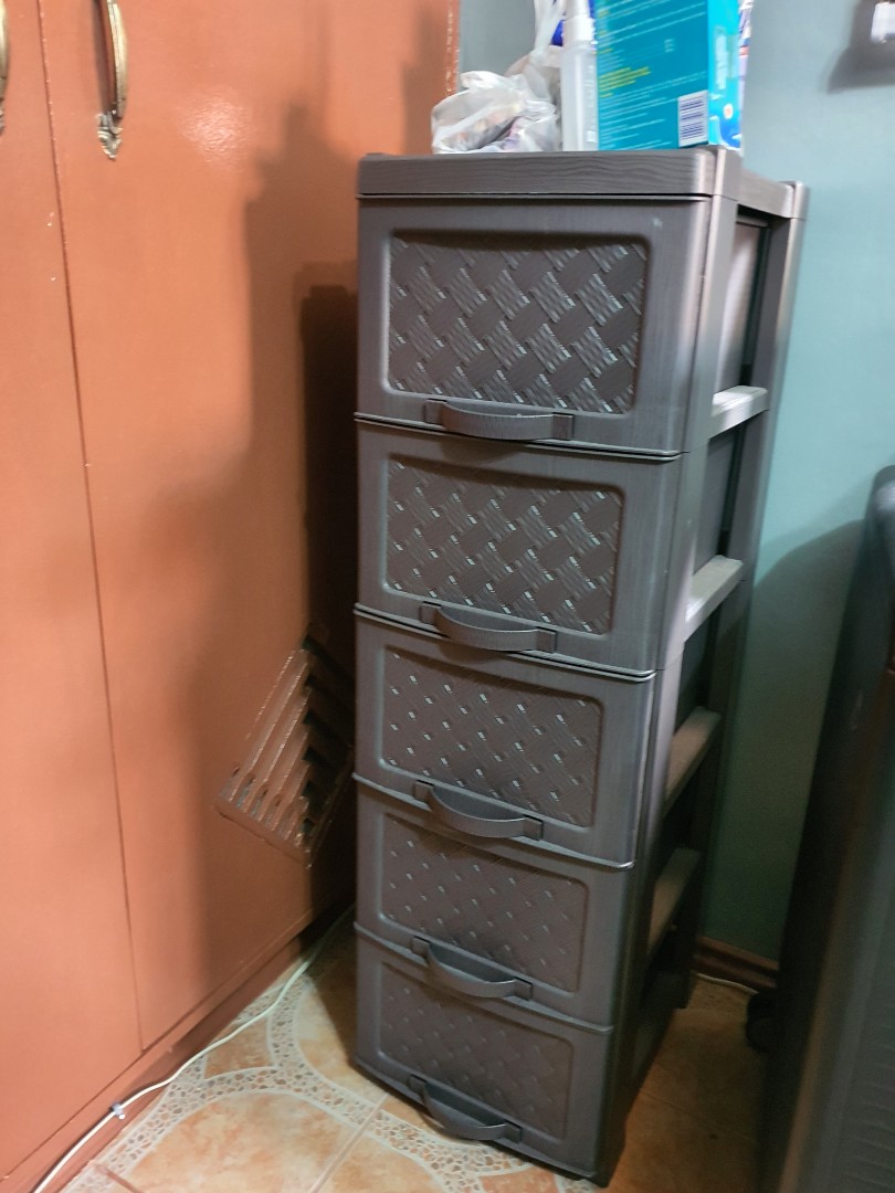 Orocan Natura Brown 5 Drawers, Furniture & Home Living, Furniture ...