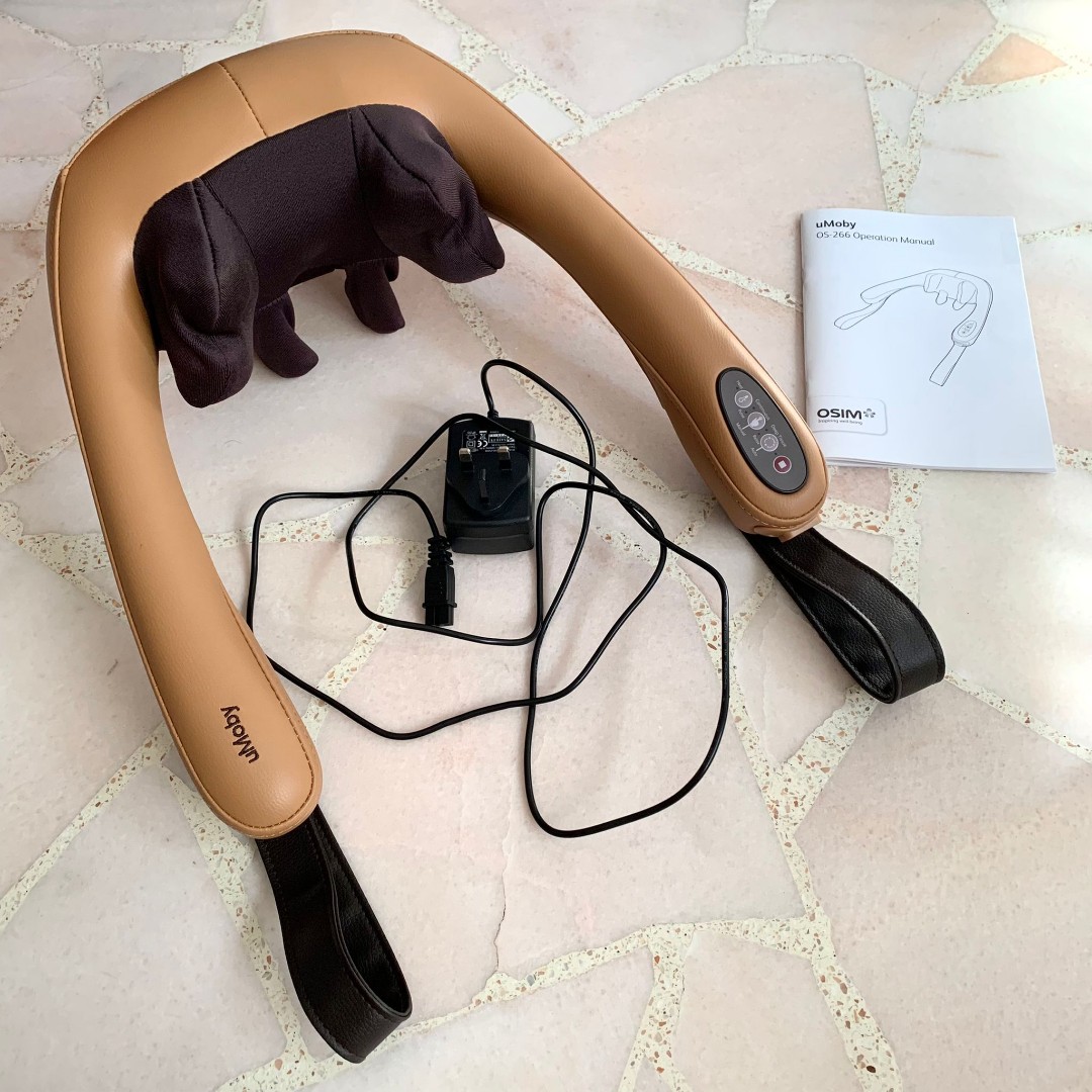Osim uMoby OS-266 Neck Massager, Health & Nutrition, Massage Devices on Carousell