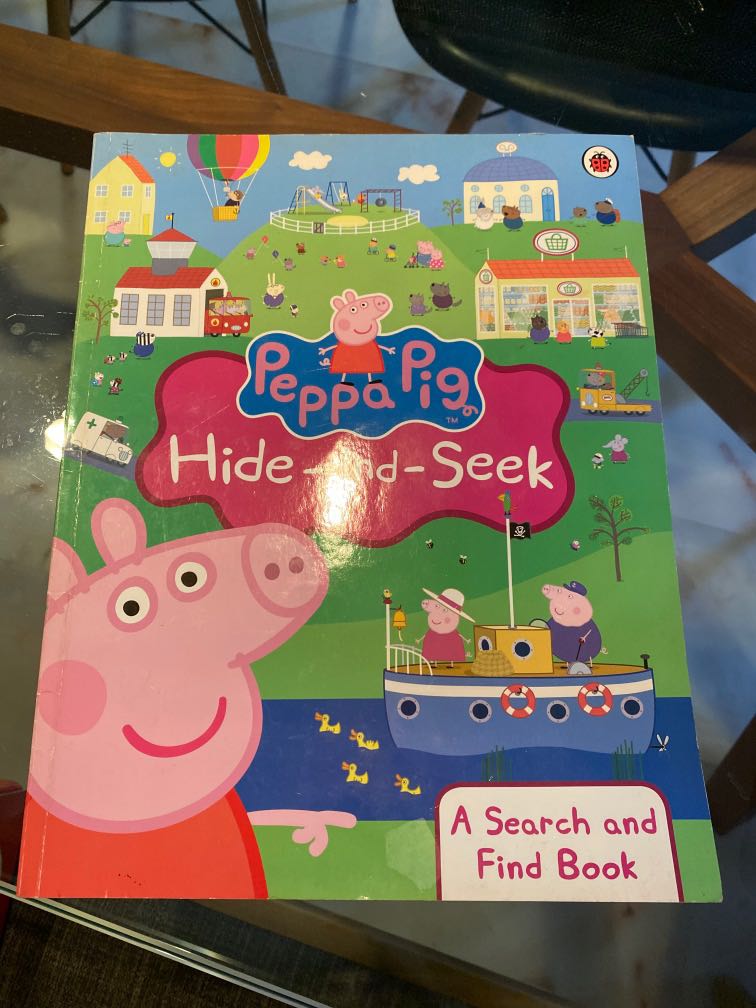 Peppa Pig Hide and Seek, Hobbies & Toys, Books & Magazines, Children's ...