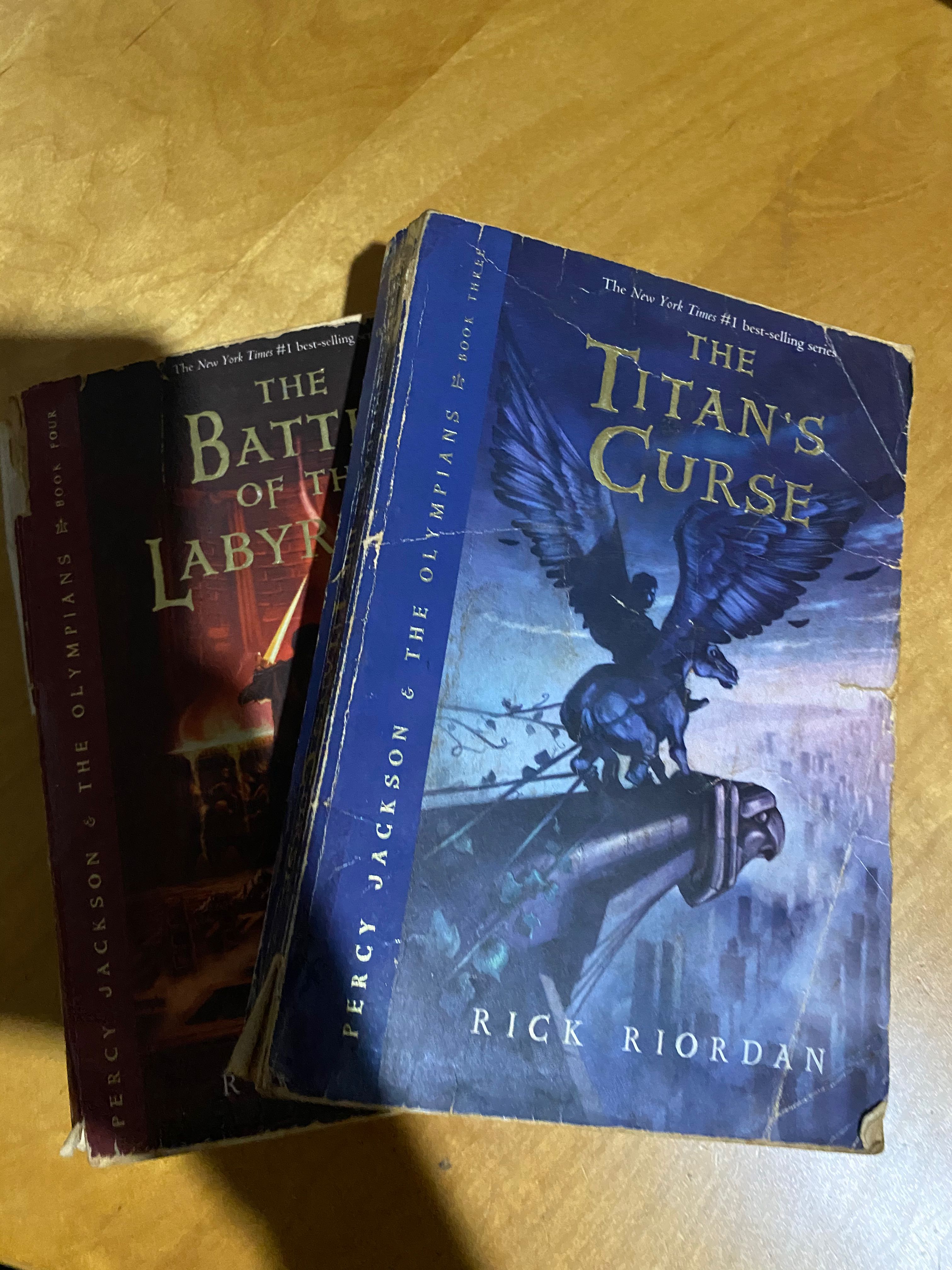 Percy Jackson by Rick Riordan Bundle, Hobbies & Toys, Books & Magazines ...