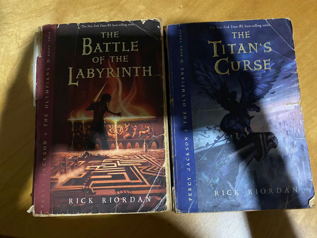 Percy Jackson by Rick Riordan Bundle, Hobbies & Toys, Books & Magazines ...