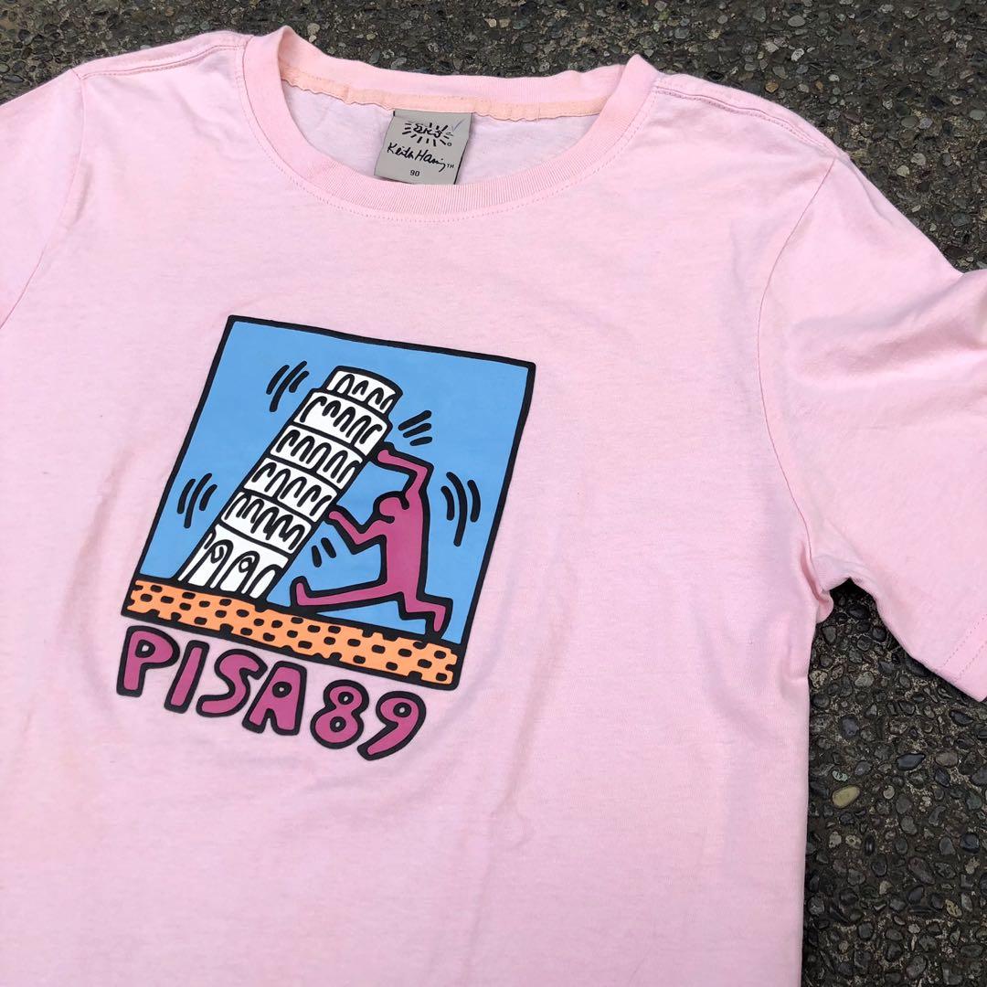 Pink Keith Haring "Pisa. 1989." Tee, Men's Fashion, Tops & Sets ...