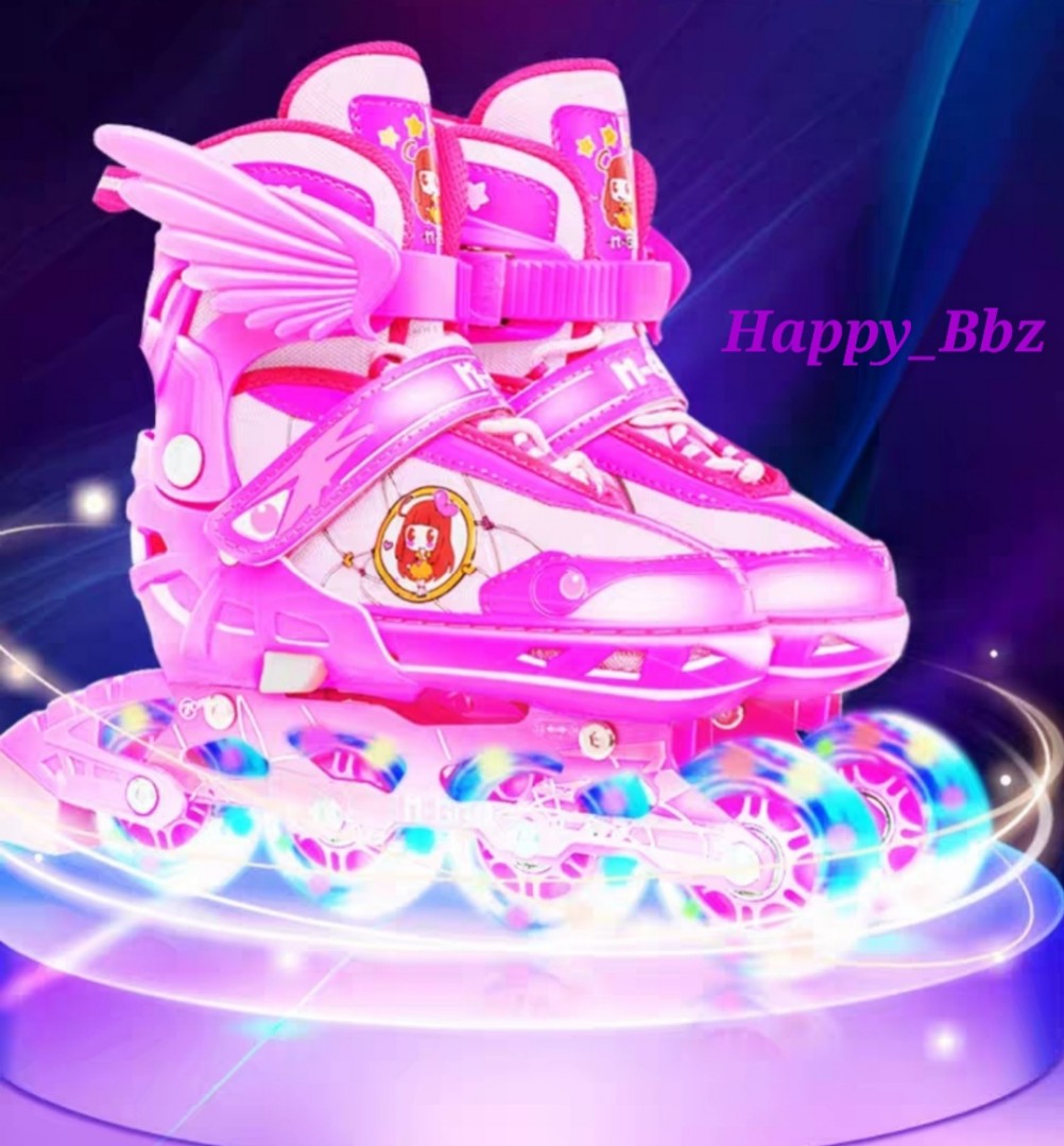 Pink princess rollerblade for girls, Sports Equipment, Sports & Games ...