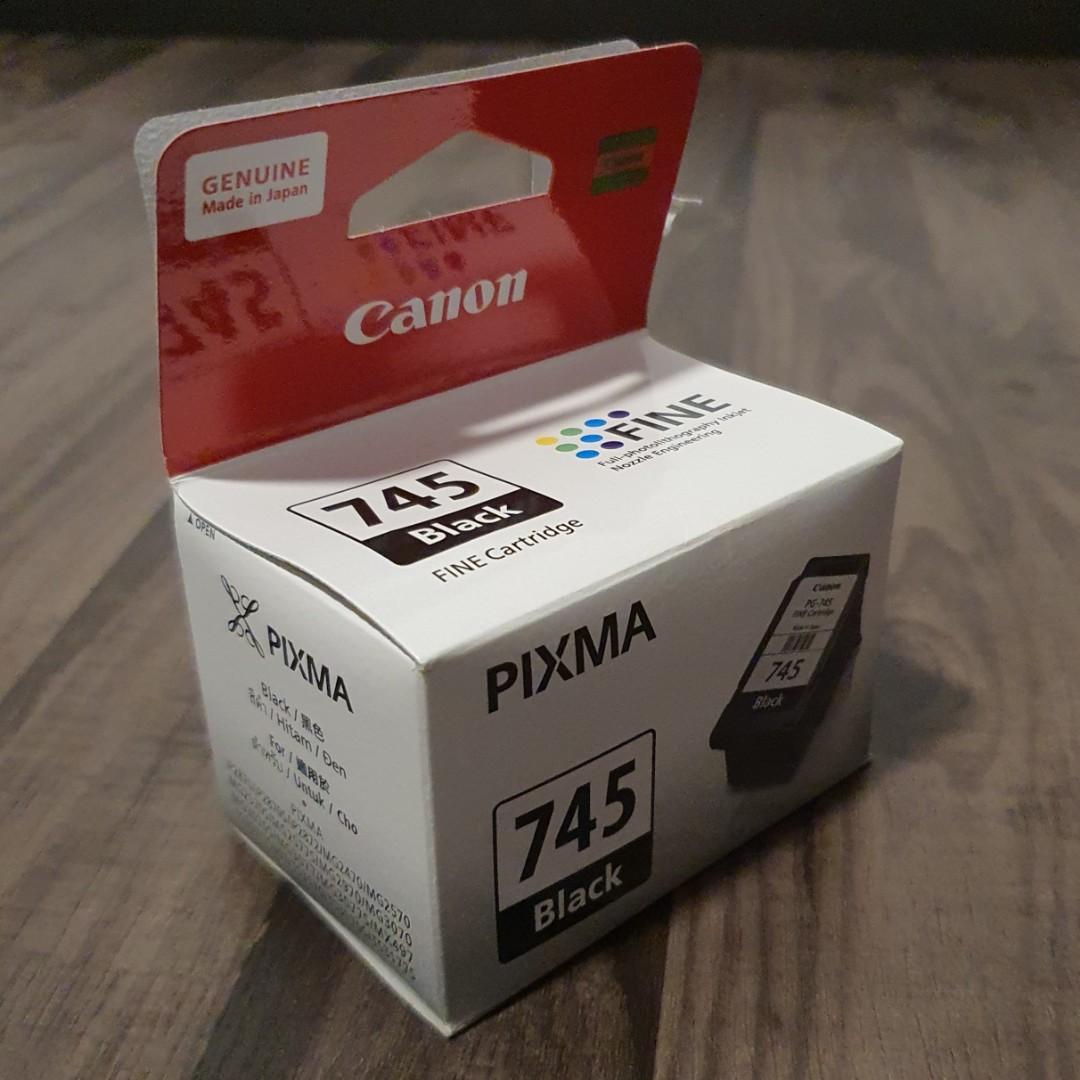 PIXMA 745 (Black) / 746 (Colour) Printer Ink, Computers & Tech ...