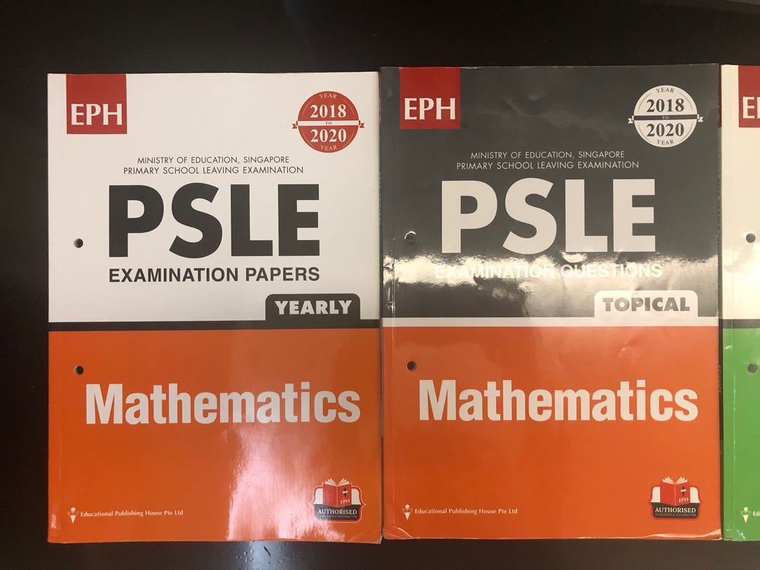 PSLE math 2018-2020 Yearly and Topical, Hobbies & Toys, Books ...