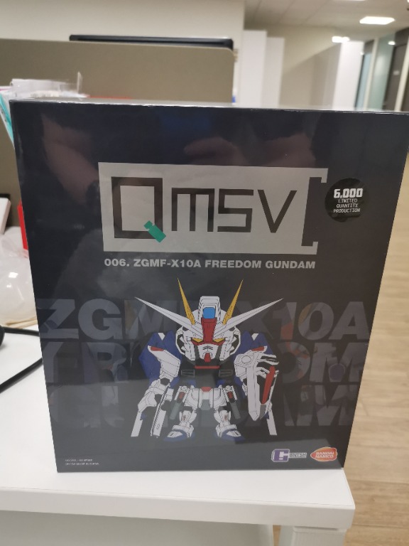 QMSV 006 Freedom Gundam limit 6000 unit, Hobbies & Toys, Toys & Games ...