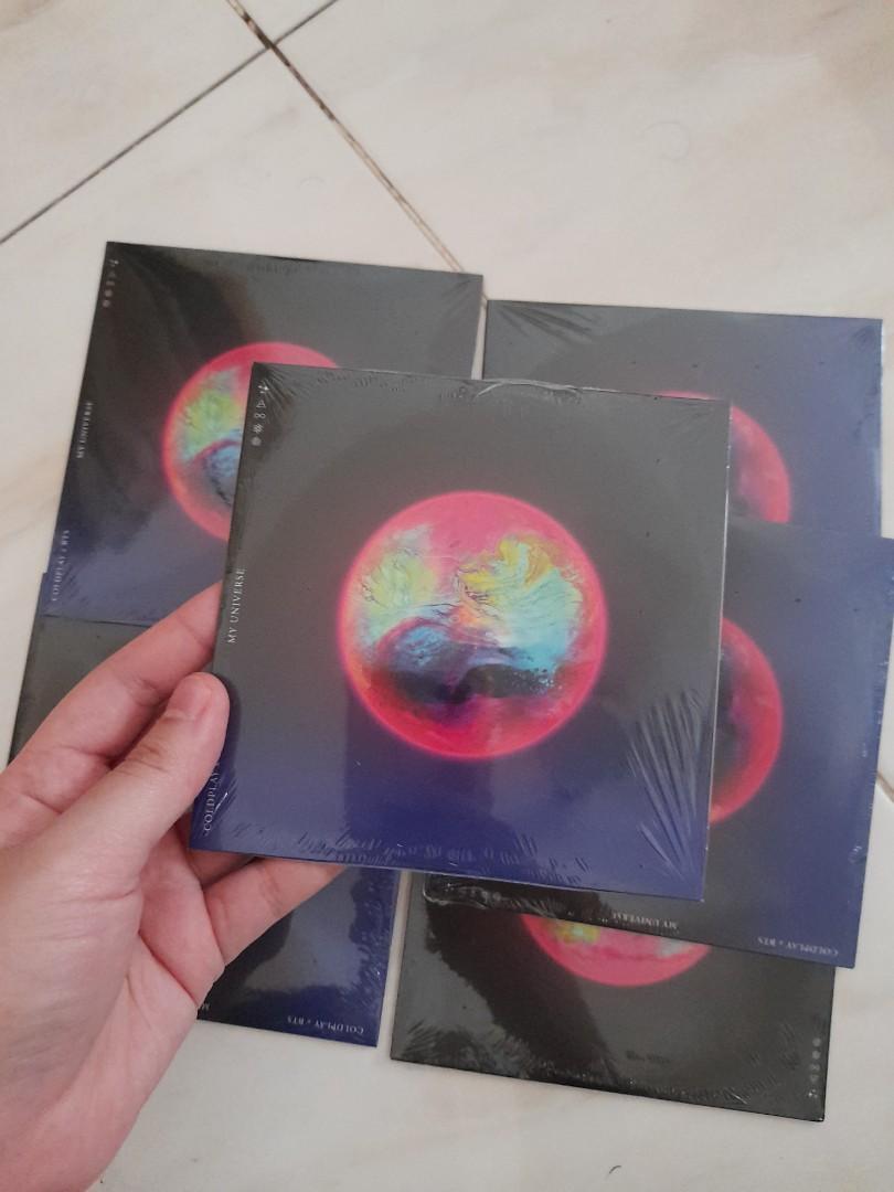 Readystock sealed bts coldplay my universe epiphane edition, Hobbies ...