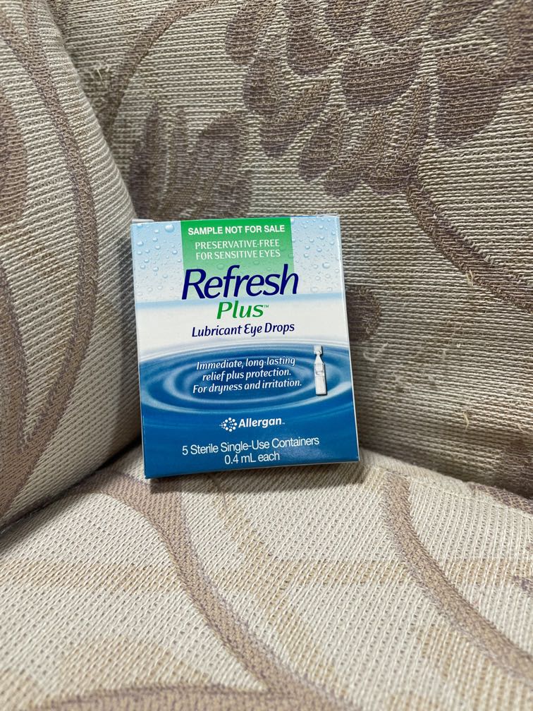 Refresh Plus Eye Drop Sample, Beauty & Personal Care, Vision Care on ...
