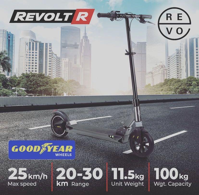 Revoe Revolt R - Electric Scooter (Pre-Loved), Sports Equipment, Sports ...